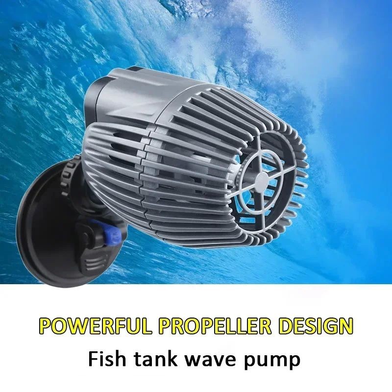 Fish Tank Wave Making Pump Clean and Oxygenated Propeller Design Mini ...