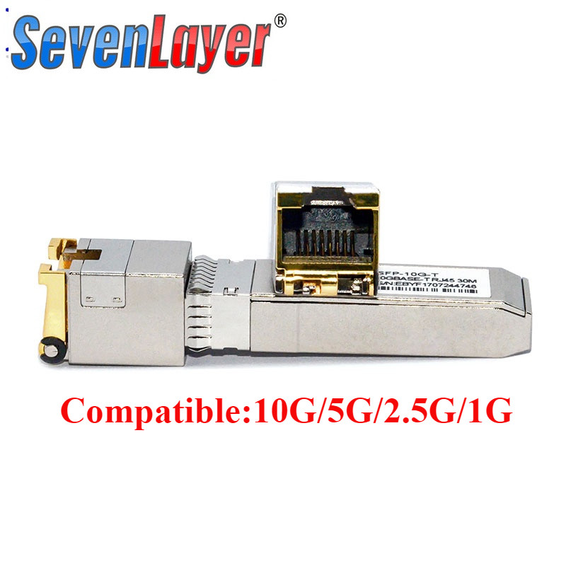 NEW 10G SFP+ module RJ45 Switch connector SFP Copper RJ45 SFP module ...