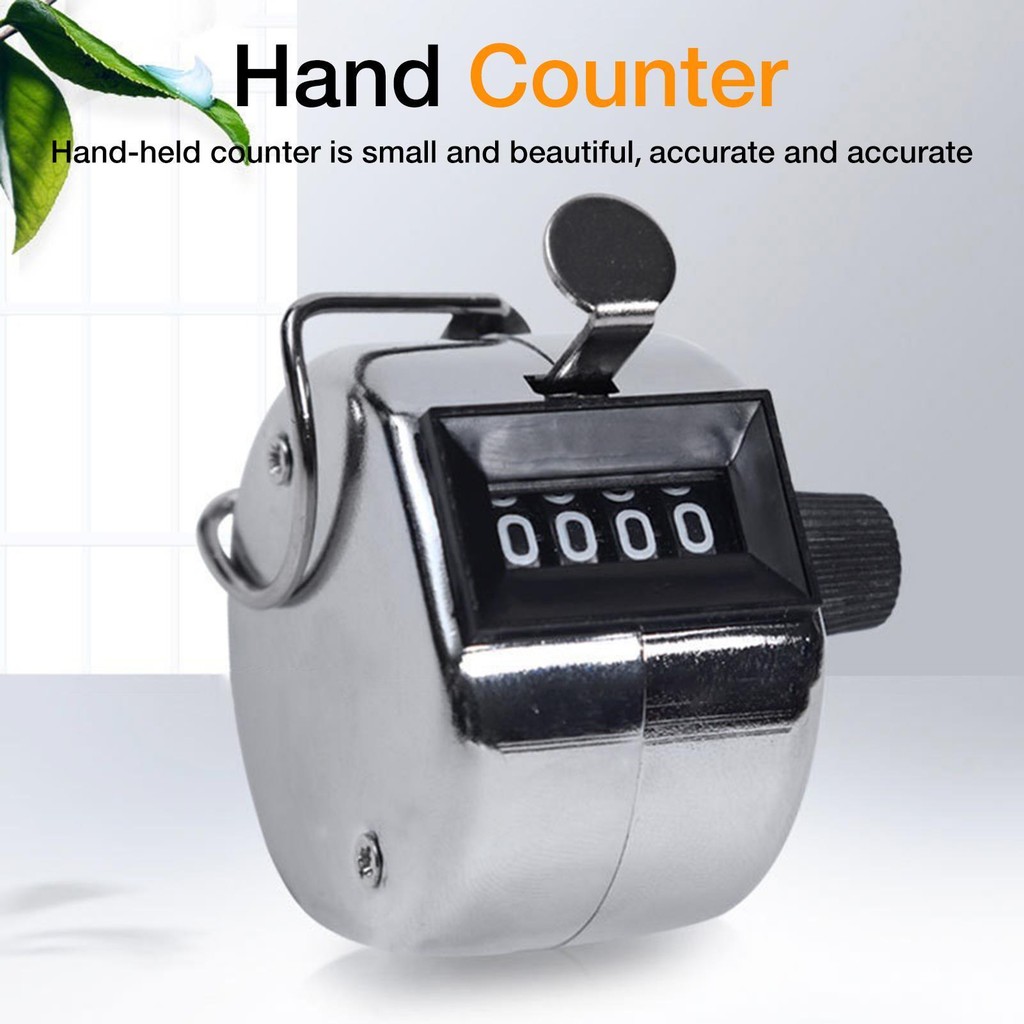 Tally Counter Clicker Handheld Stitch Counter Manual Finger Counter 4 ...