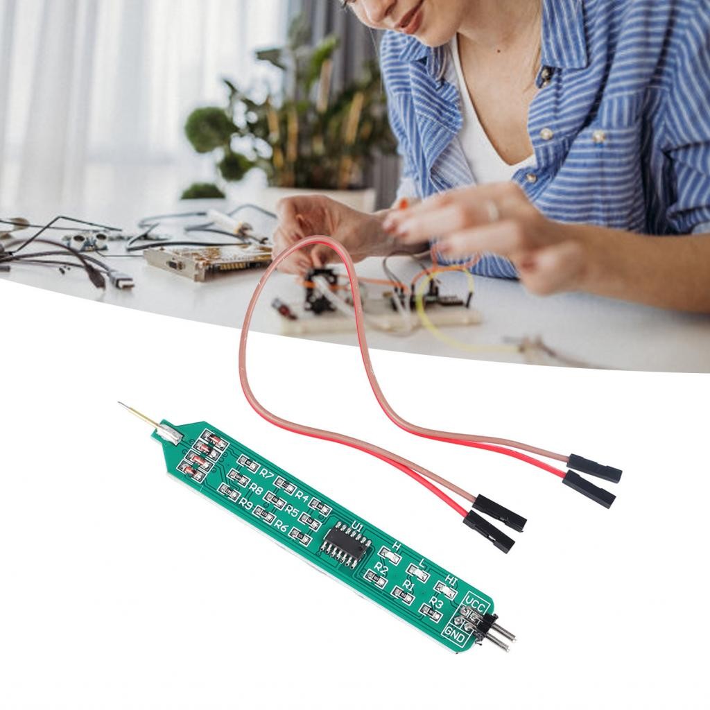 Voltage Tester Pen Logic Analyzer Logic Level Tester 5V 3.3V Digital ...