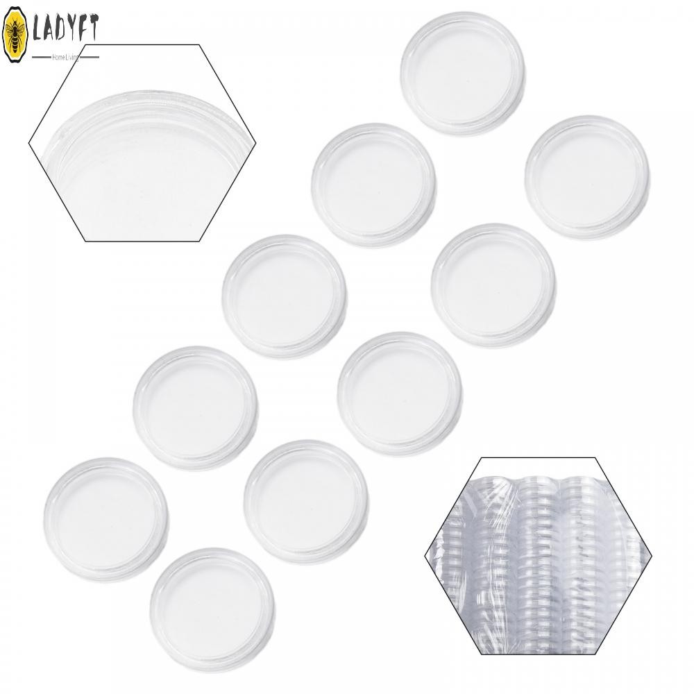 Coin Capsule Small 16MM Collectors Commemorative Holders Plastic Round ...