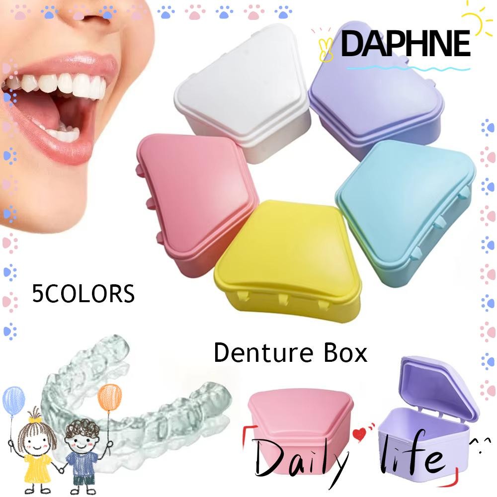 DAPHNE False Teeth Box, Dustproof Sealed Denture Storage Box, High ...
