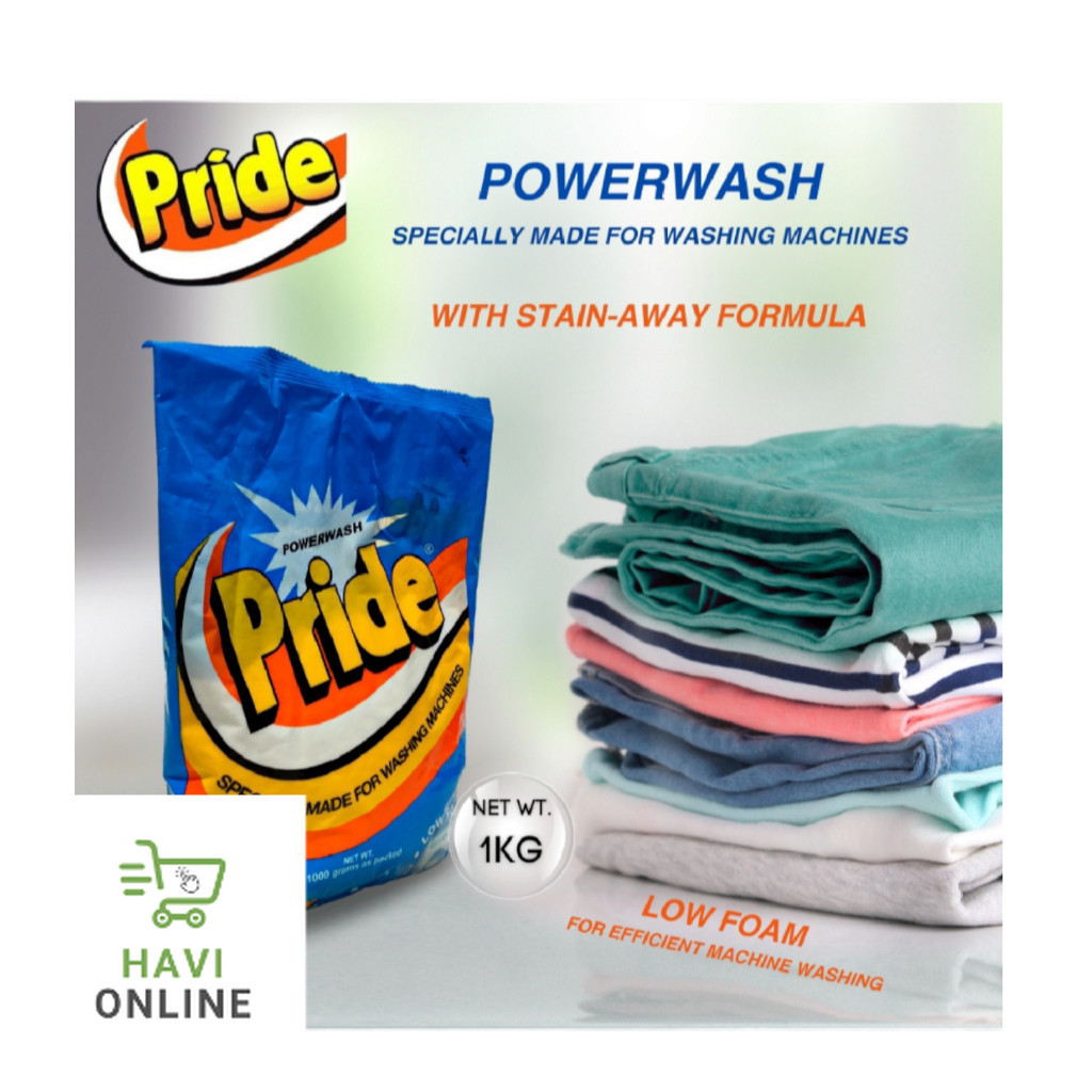 HAVI ONLINE PRIDE POWDER DETERGENT 1KG | Shopee Philippines