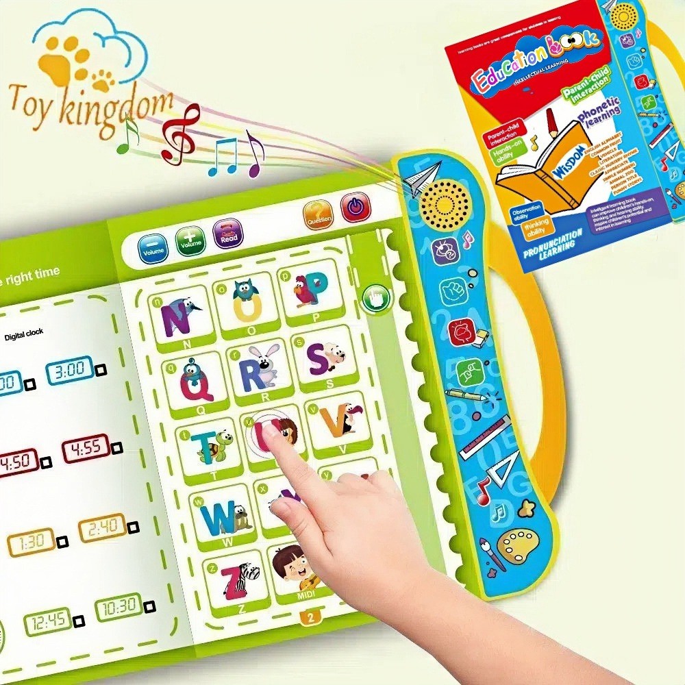 Children Enlightenment Pronunciation Speaking Learning Book Puzzle ...