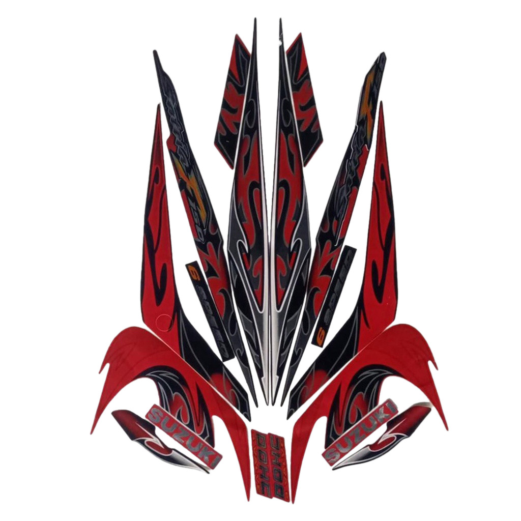 SUZUKI STRIPING STICKERS SATRIA F150 2010SUZUKI FULL STICKERS FOR ...