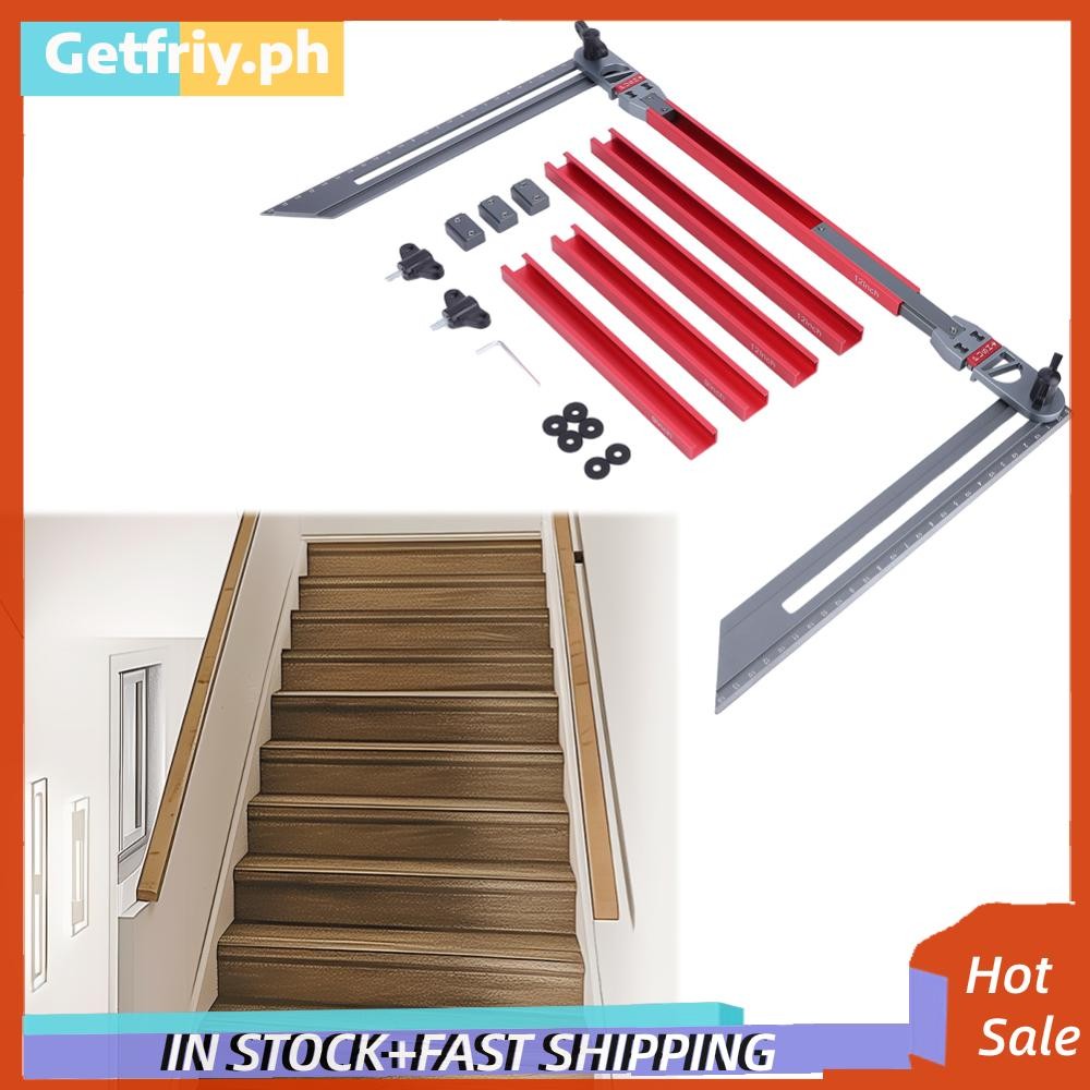 Stair Tread Template Tool Stair Tread Gauge Tool Stair Tread Measuring ...