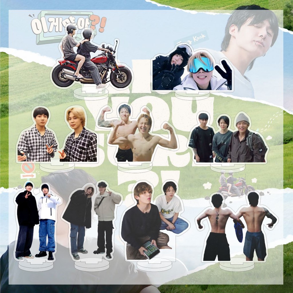 Kpop Jung Kook JIMIN Are You Sure Acrylic Double Sided High Definition ...