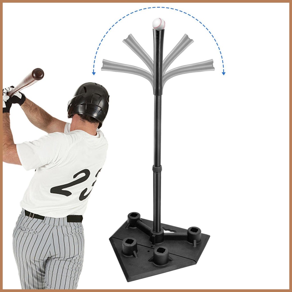 Softball Tees For Hitting Heavy Duty Baseball Tee Adjustable 5-Position ...