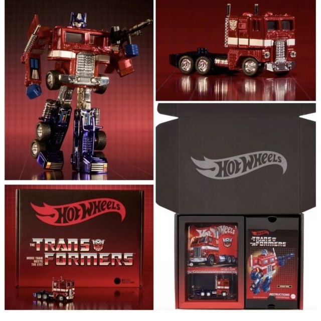Hotwheels rlc transformers rlc Optimus Prime Mattel Creations ...