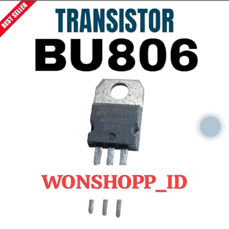 MESIN Price 1 pcs ORIGINAL BU806 BU 806 BU-806 FINAL TRANSISTOR ...