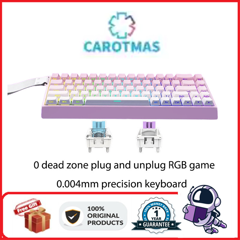 Carotmas Mercury68 magnetic axis 8k magnetic axis keyboard 0 dead zone ...