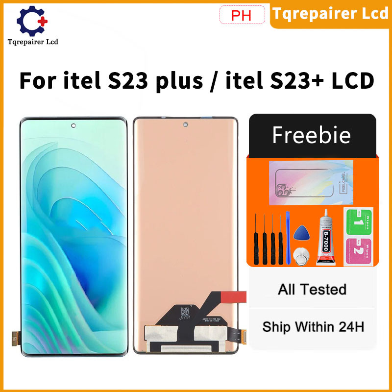 [Tqrepairer LCD ] For itel S23 plus / itel S23+ LCD Touch Screen ...
