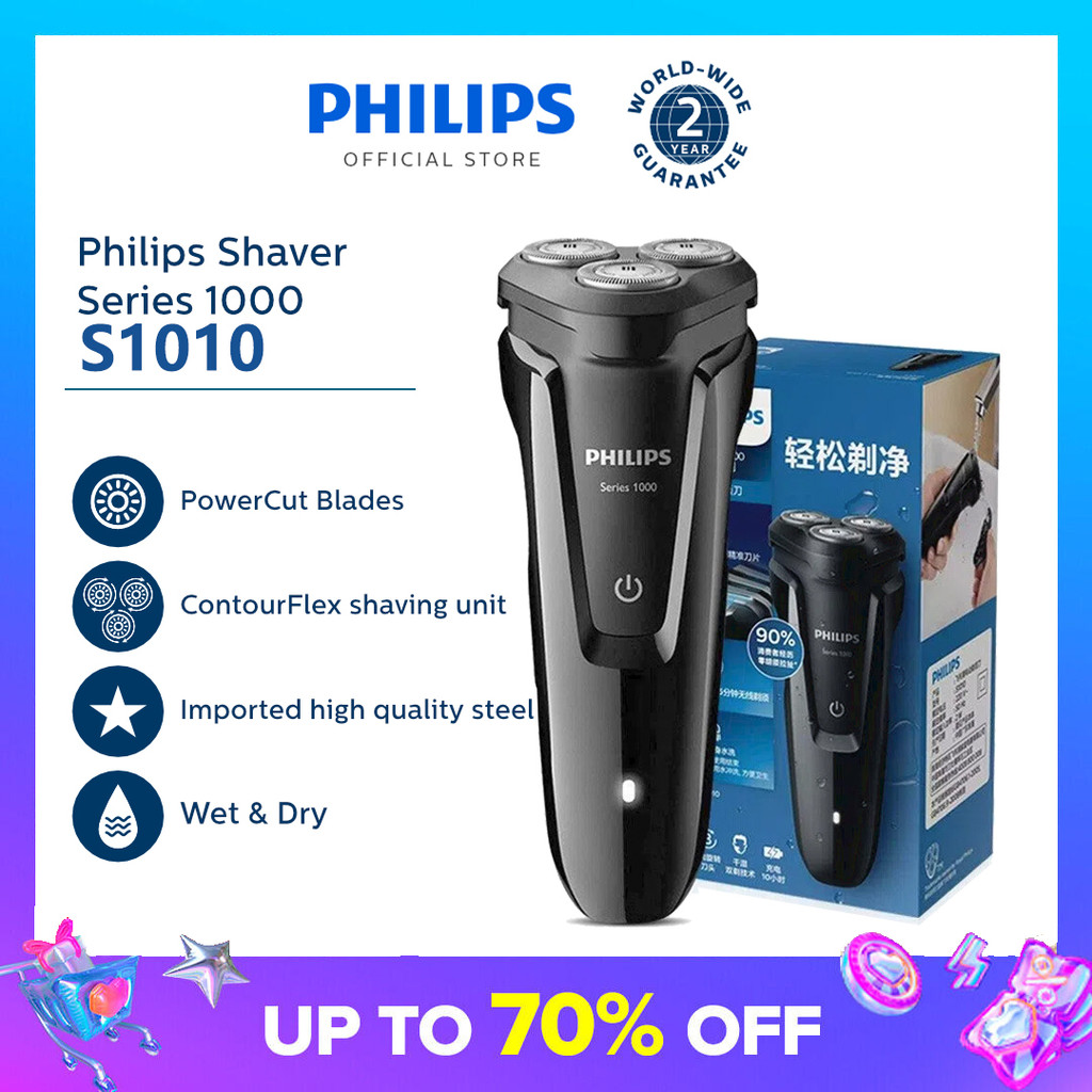 Philips Shaver Series 1000 S1010/1050 (Electric Shaver for Men, Hair ...