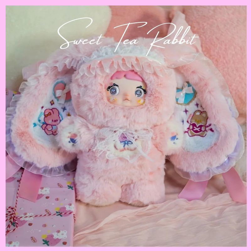 Nommi Glutinous Rice Sweet Tea Bunny 400% Elevator Mystery Box Figure ...