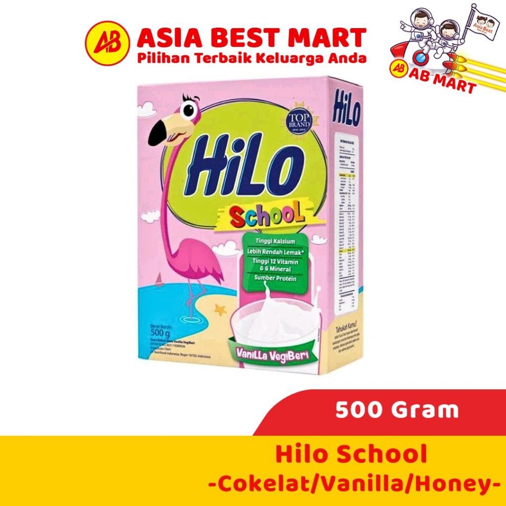 Hilo School Vanilla Vegiberi Honey Chocolate 500 Gr High Calcium Low ...