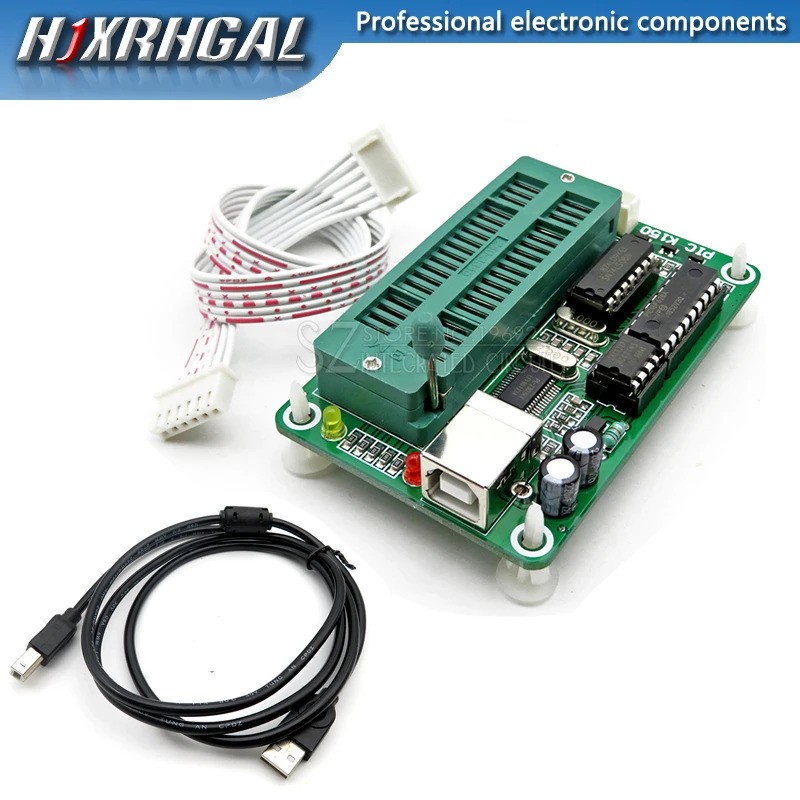 1Set PIC Microcontroller USB Automatic Programming Programmer K150 + ICSP Cable | Shopee Philippines