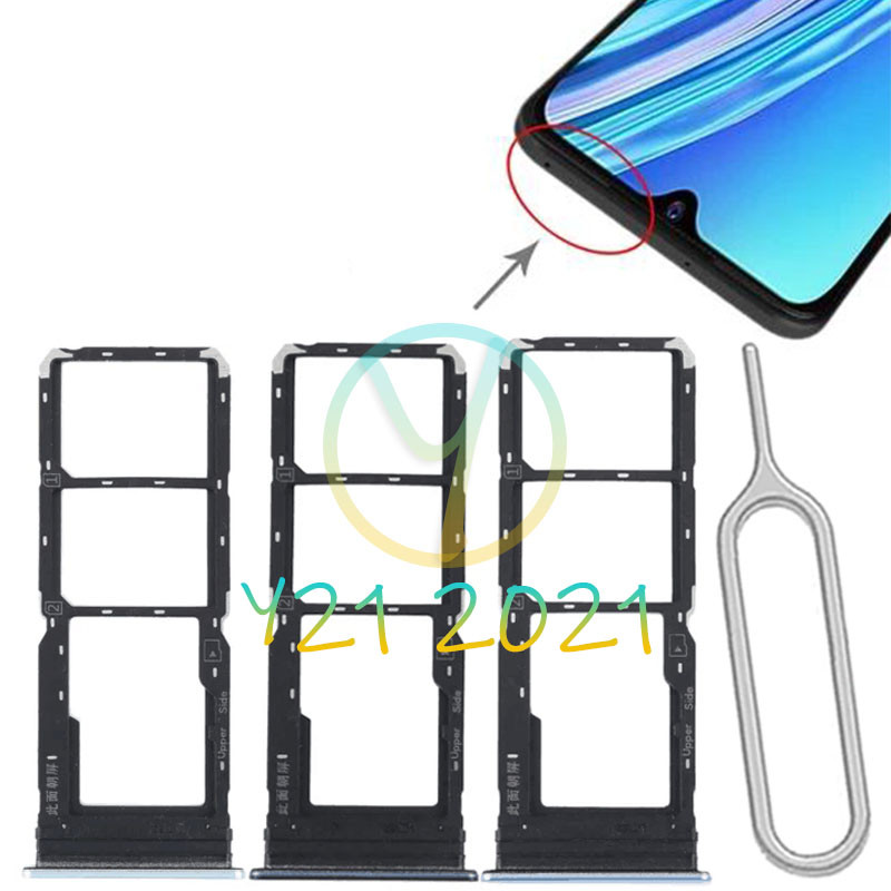 SIM Card Tray For Vivo Y21 Y21S 2021 / Y21A Y21T Y21G 2022 Card ...