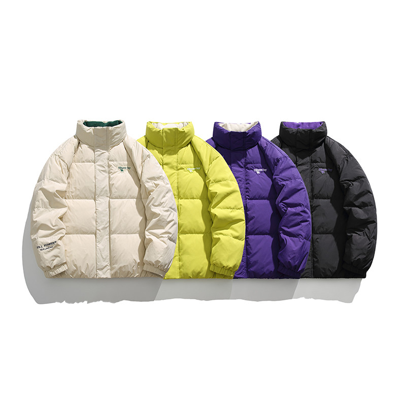 Urban Couple Commuter Style Street Wear Down Jacket Inner Collar Ollie ...