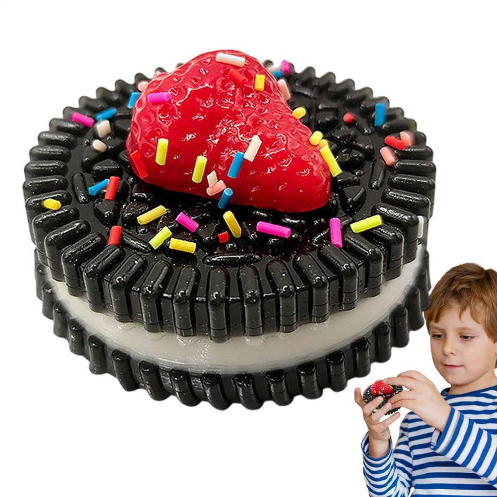 Biscuit Stress Relief Toy Sensory Squeezing Stretch Toy Slow Rebound ...