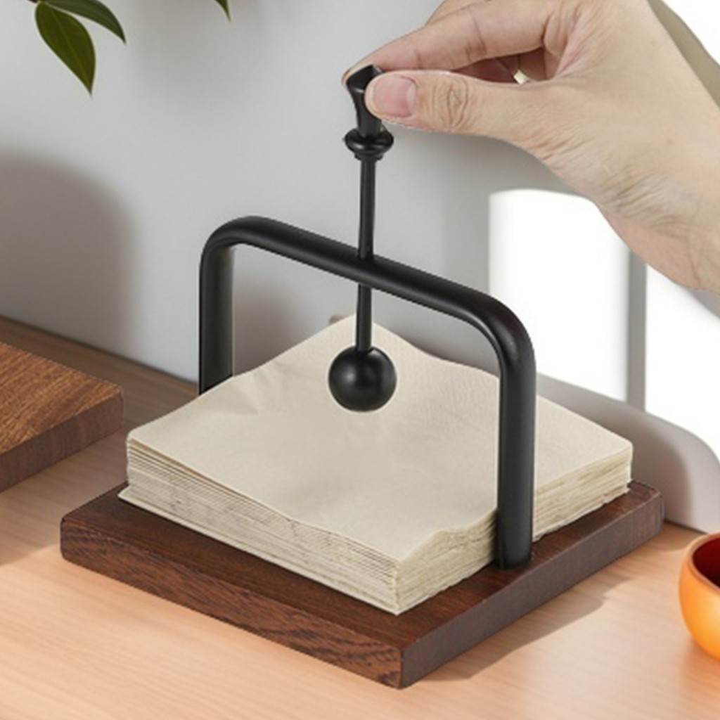 Wooden Napkin Holder Rack Elegant Home Decor Napkin Rack For Cafe ...