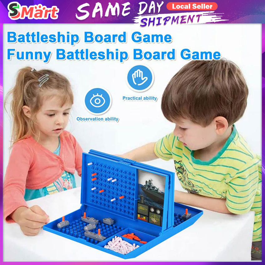 Battleship Board Game Sea Battle Board Family Strategy Battle Game Toys ...