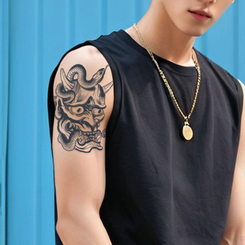 Prajna Evil Charm Herbal Tattoo Sticker Waterproof and Durable Juice ...