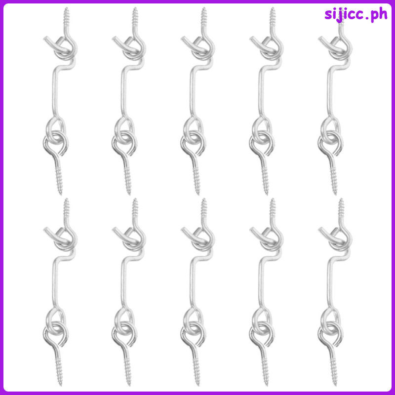 Hook and Eye Latch for Door Cabin Swing Window Latches Lock sijicc ...