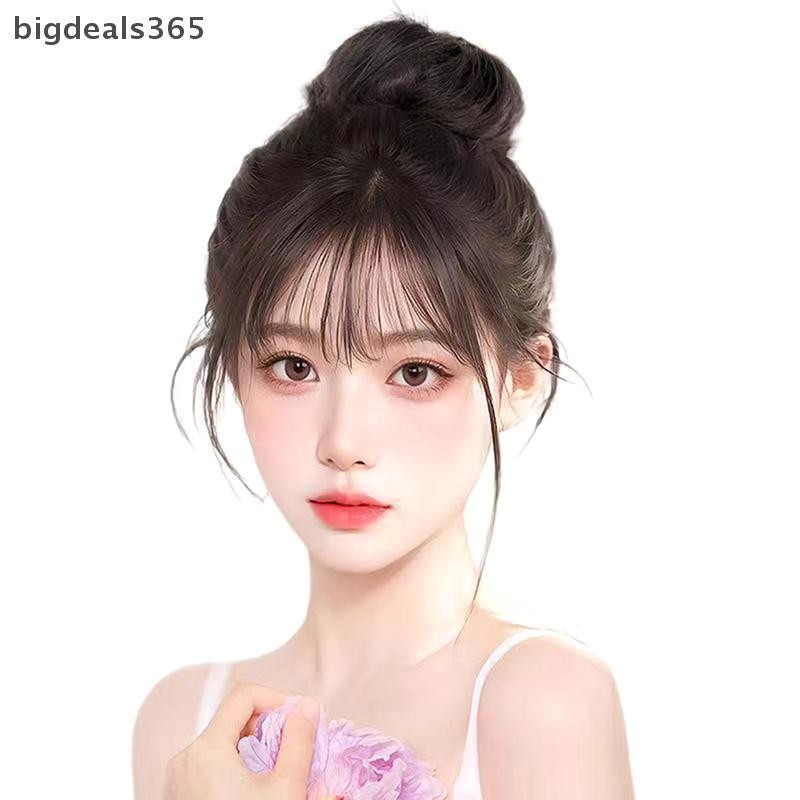 BDPH Swank 1PC Synthetic Topper Hairpiece False Bang Clip-In Bangs ...
