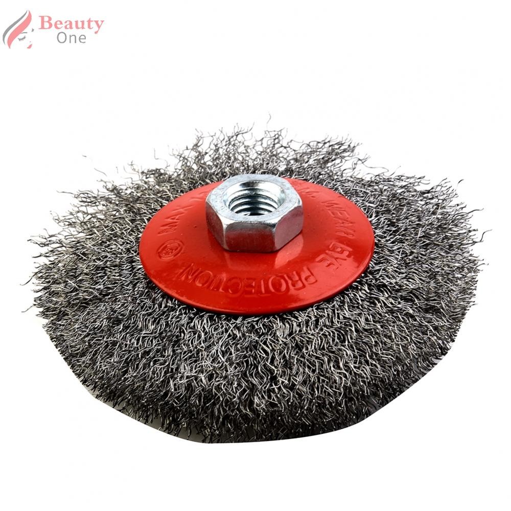 Versatile Wire Brush Wheel for Metal Cleaning 100mm Diameter M14 Thread ...