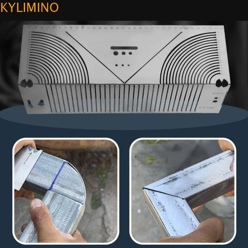 KYLIMINO Angle Arc Marking Tool, Stainless Steel Multifunction Pipe ...