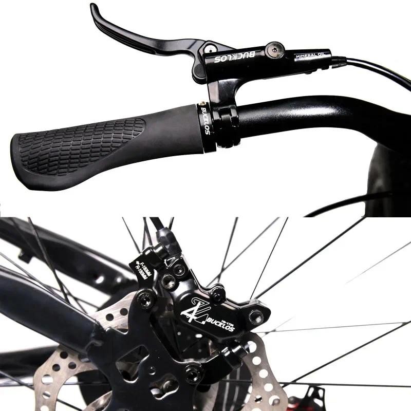 BUCKLOS E-Bike Hydraulic Disc Brake Set 4 Piston Power Off Electric ...
