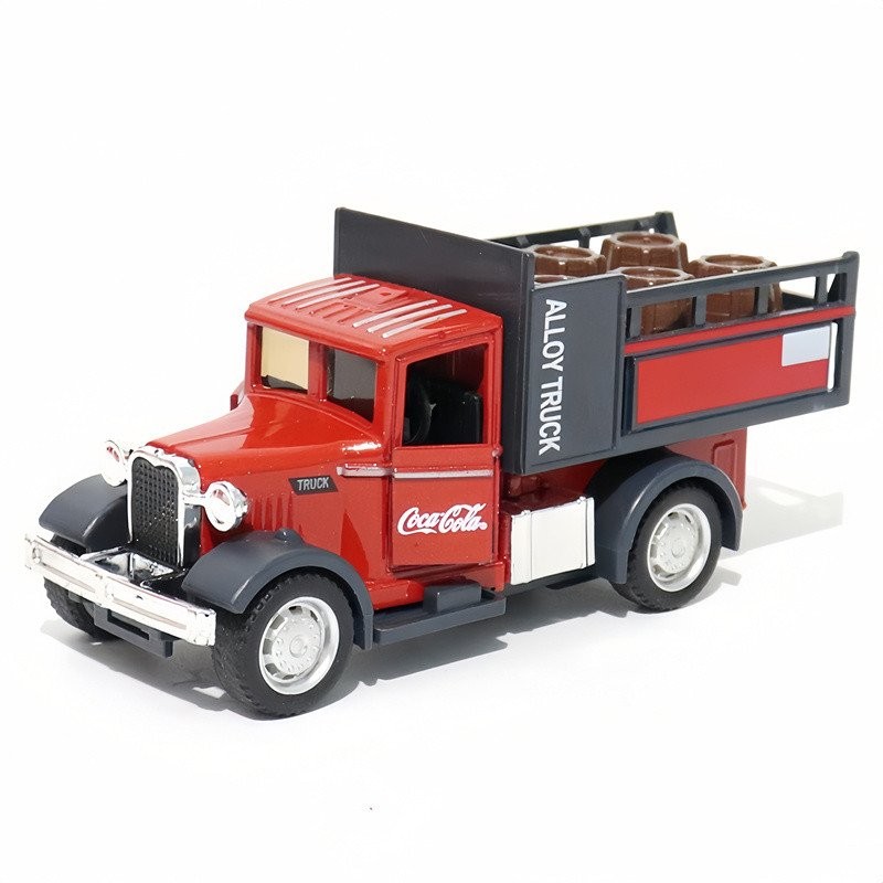 Coca-Cola Retro Transport Vehicle Model American Beverage Barrel ...