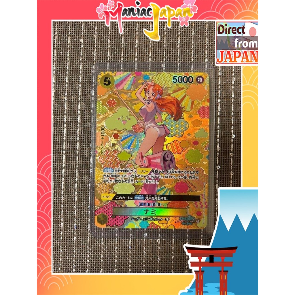 [One Piece Card] [Direct from Japan]One Piece Card Nami sp | Shopee ...