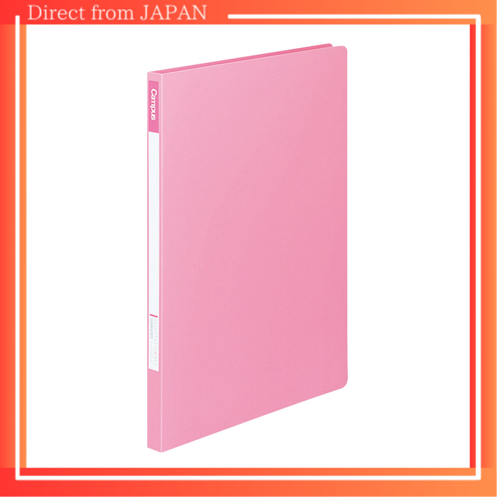 KOKUYO File Campus Lever File Z Type A4 Vertical 120 Sheet Holder Pink ...