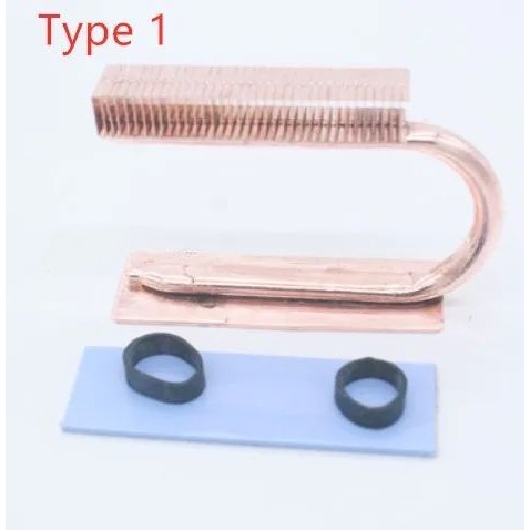 for M.2 solid state disk heatsink Heat Pipe SSD radiator heat pipe nvme ...