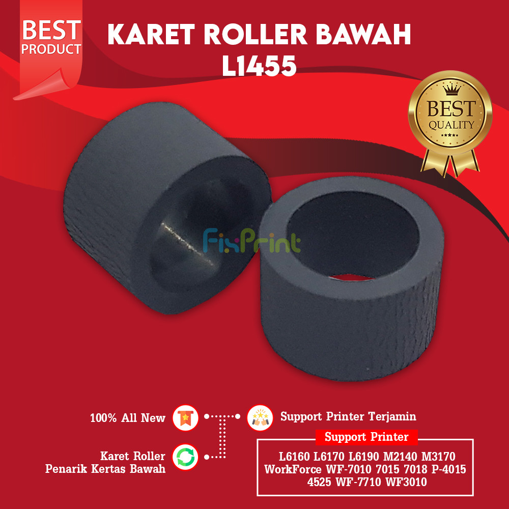 Rubber Pickup Roller Bottom Epson Printer L6160 L6170 L6190 M3170 M2140 ...