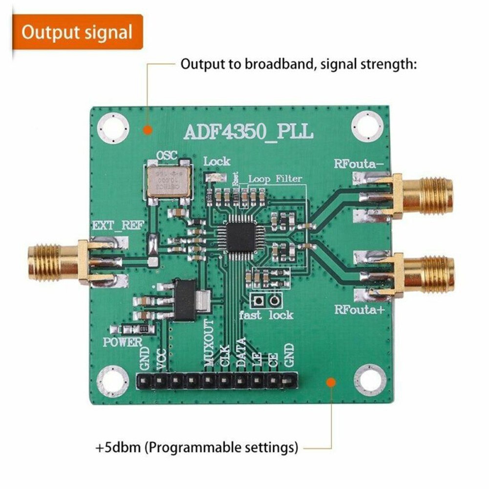 ADF4350 ADF4351 PLL RF Signal Source Frequency Synthesizer Development Board | Shopee Philippines
