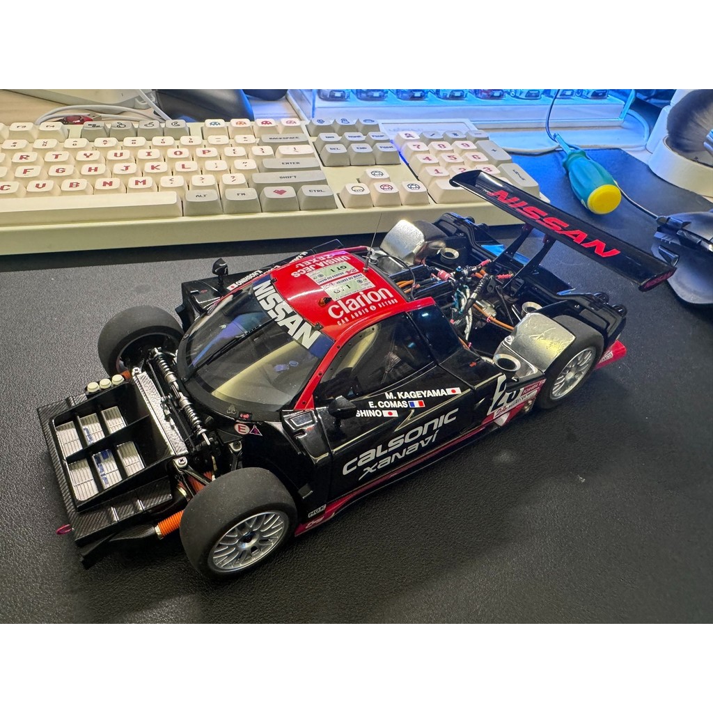 [Ready Stock] Autoart AA Nissan Nissan R390 GT1, 1997 LeMan Racing, Black Box, Alloy Car ...