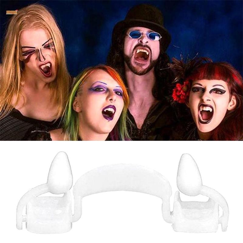 Sweet Vampire Teeth Fangs Classic Halloween Party Cosplay Prop For ...