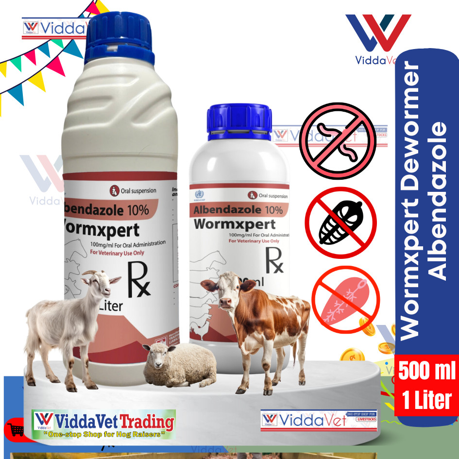 500ml 1 Liter Wormxpert Albendazole dewormer albendazole valbazen ...