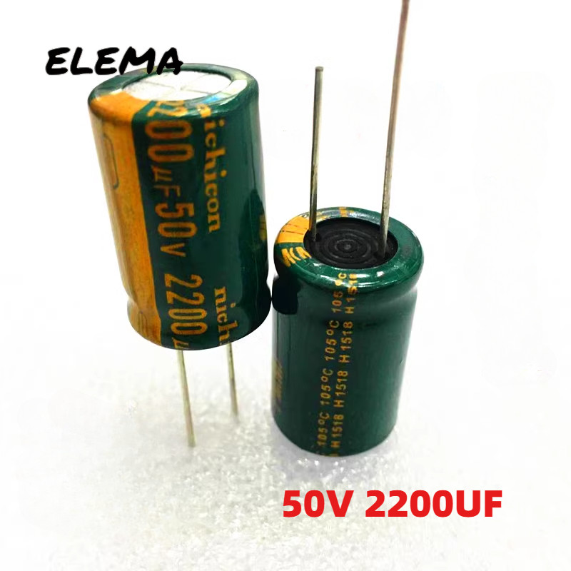 50V 2200UF aluminium electrolytic capacitor 13*30mm 16*30mm 18*20mm ...