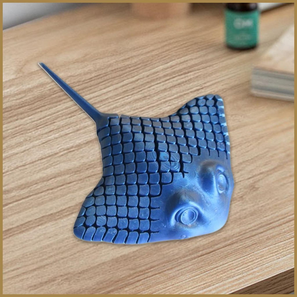 Manta Ray Fidget Toy 3D Printed Manta Ray Model Executive Desk Toys ...
