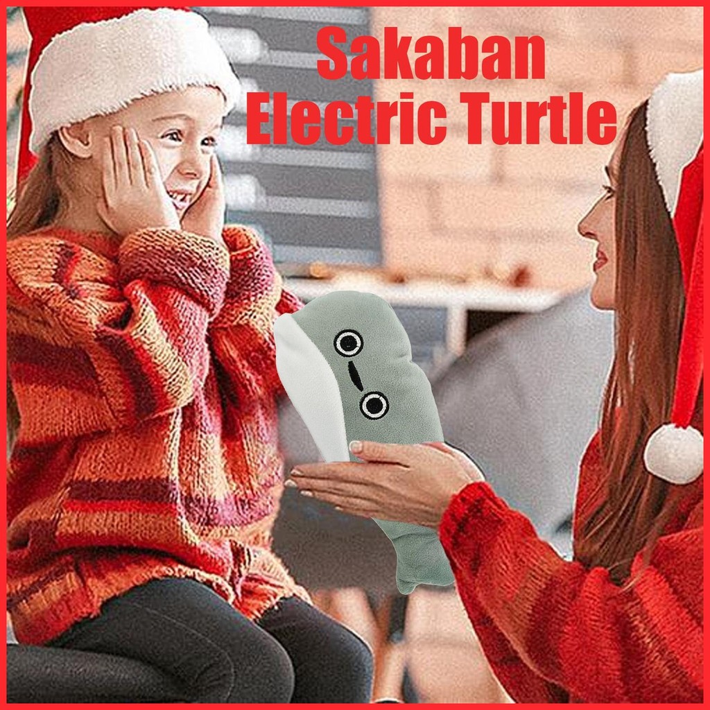 Dancing Fish Toy Interactive Wiggle Plush Toy Rechargeable 9.45 inches ...