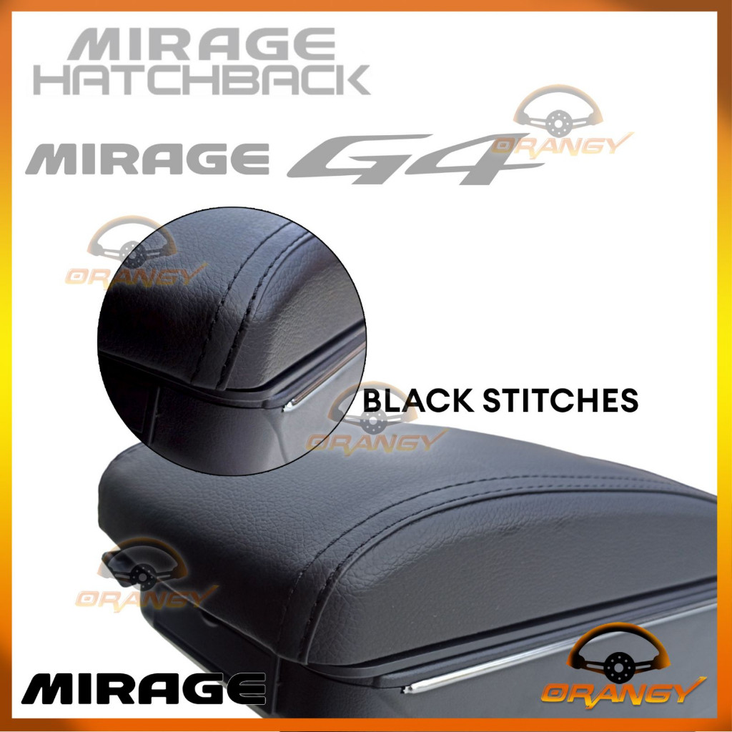 Mitsubishi Mirage G4 / Hatchback 2014 to 2025 Premium Armrest Console ...