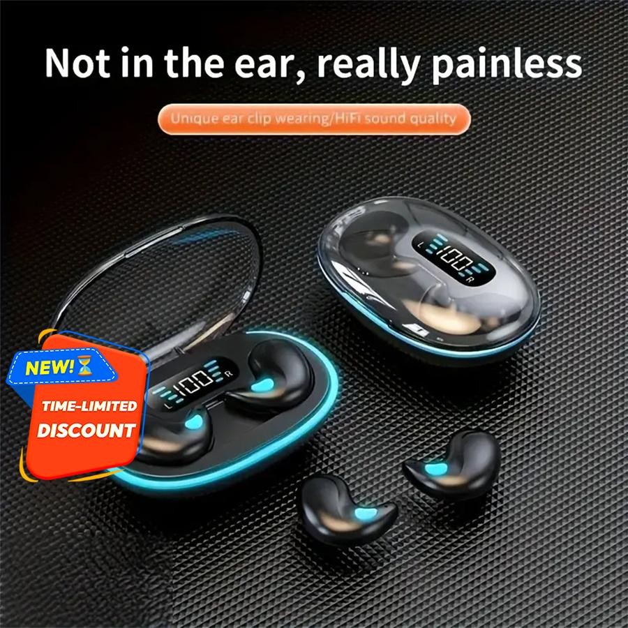 X55 Mini Earphone Wireless Earphone Headphones Noise Reduction Sport ...