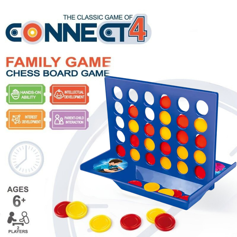 Coin Operated Bingo Game Toy Board Family Connect 4 Toys Skill Planner ...