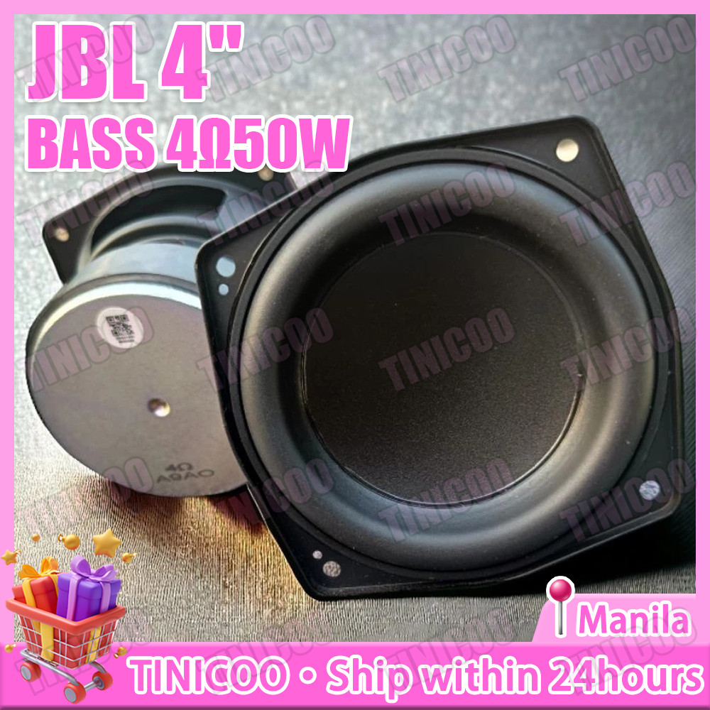 JBL 4inch 4Ω 50w subwoofer speaker 4Ω 50w car speaker 4inch bass 4Ω 50w ...