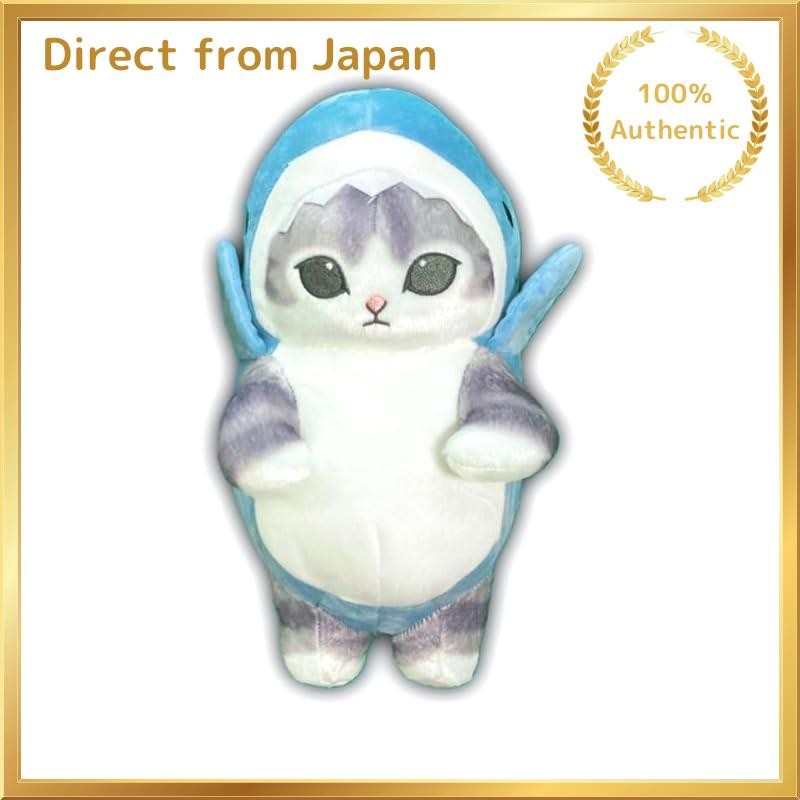 mofusand Shark-nyan BIG stuffed toy ~ can stand well ~ Mofusand 30cm size (elegant nyan ...