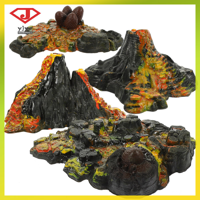 Toys Simulated Volcano Model Volcanic Cake Toppers Inflatable ...