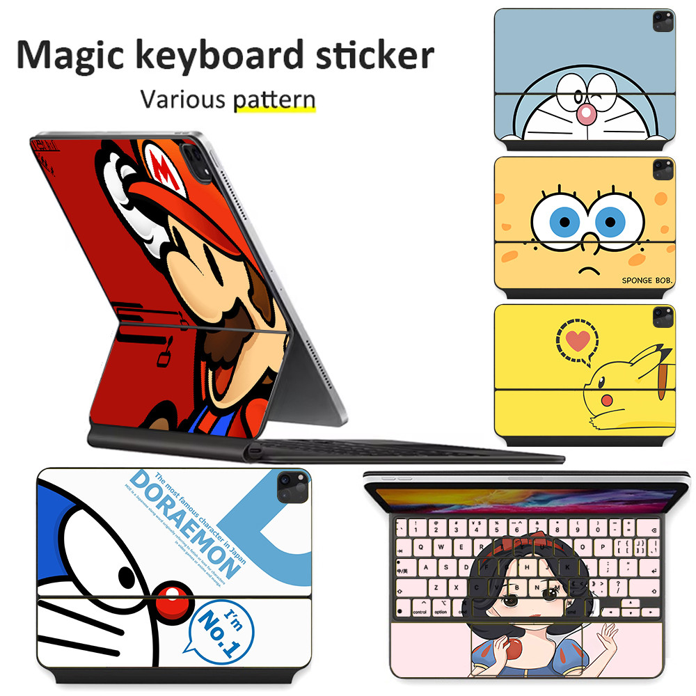 For Magic Keyboard Sticker For Apple iapd Pro 11 12.9 Inch 2020 2021 ...